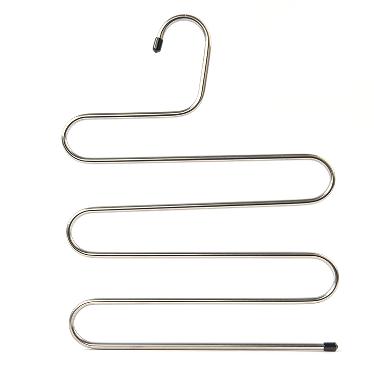 China Wholesale Eco Hangers – Metal Pants Rack Wholesale S Shape ...